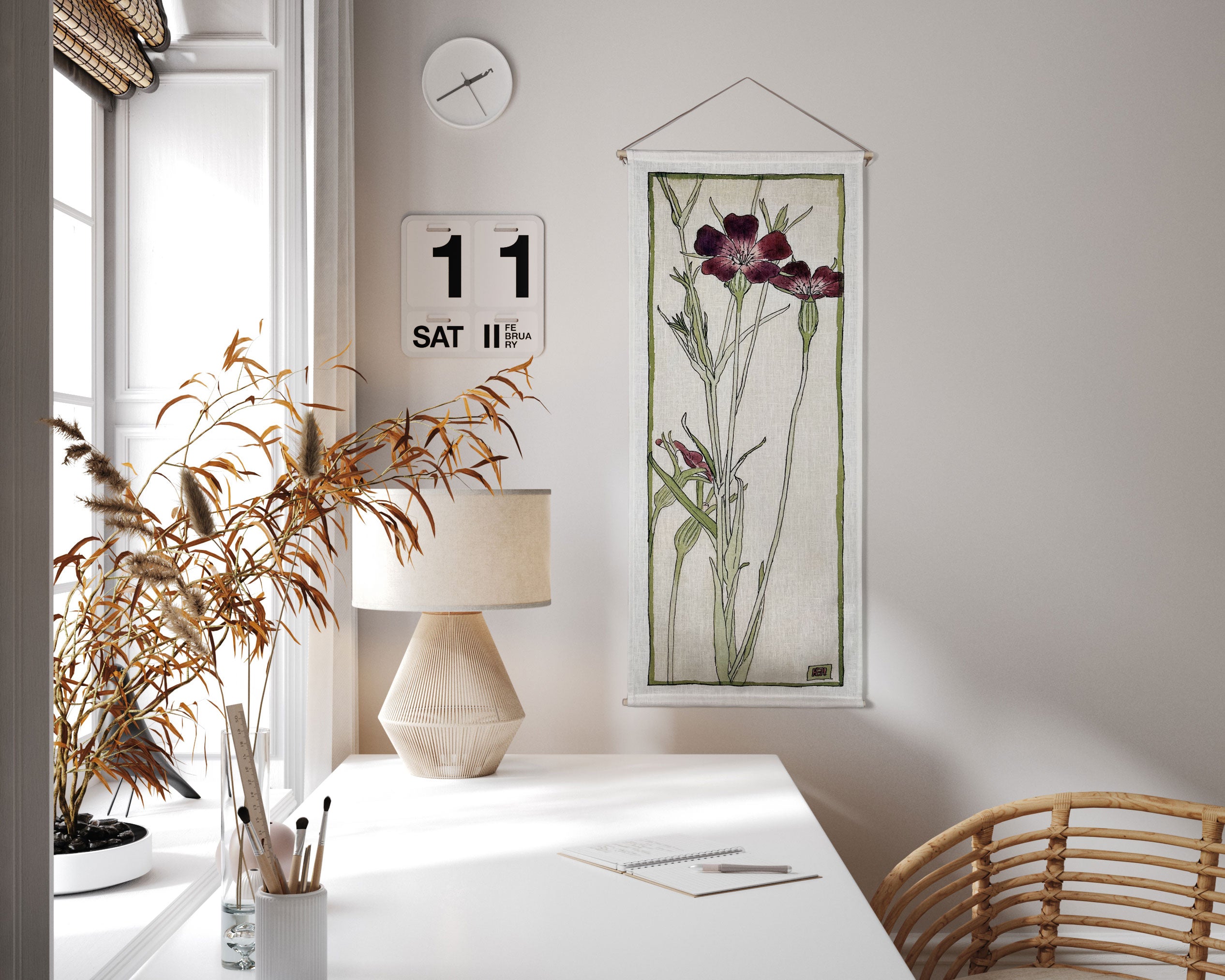 Pepperholm | modern linen tapestries